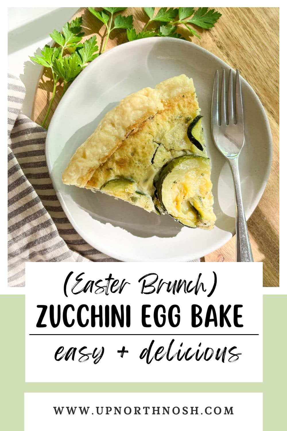 Zucchini Quiche Recipe - Up North Nosh