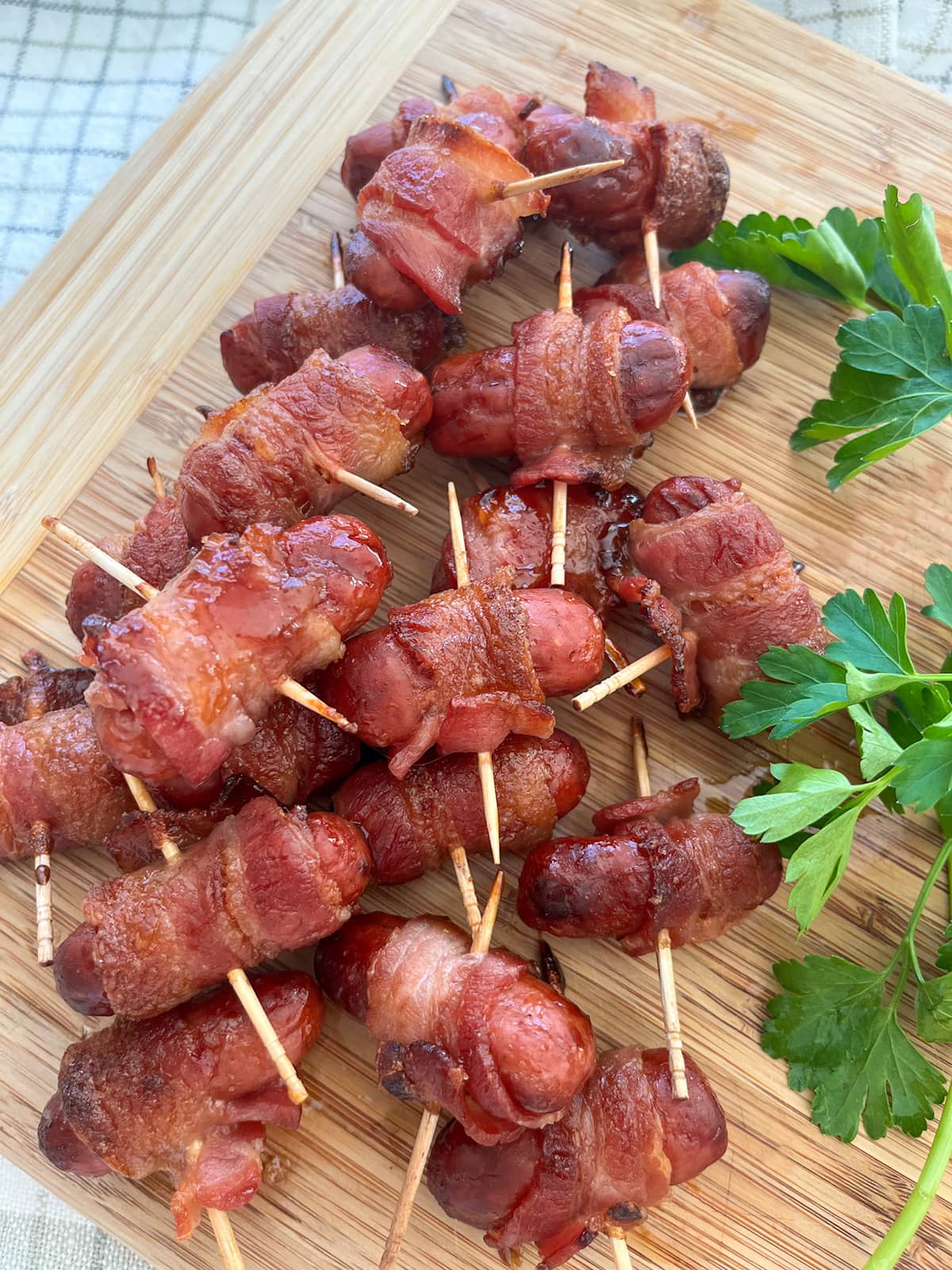 Bacon Wrapped Little Smokies - Up North Nosh