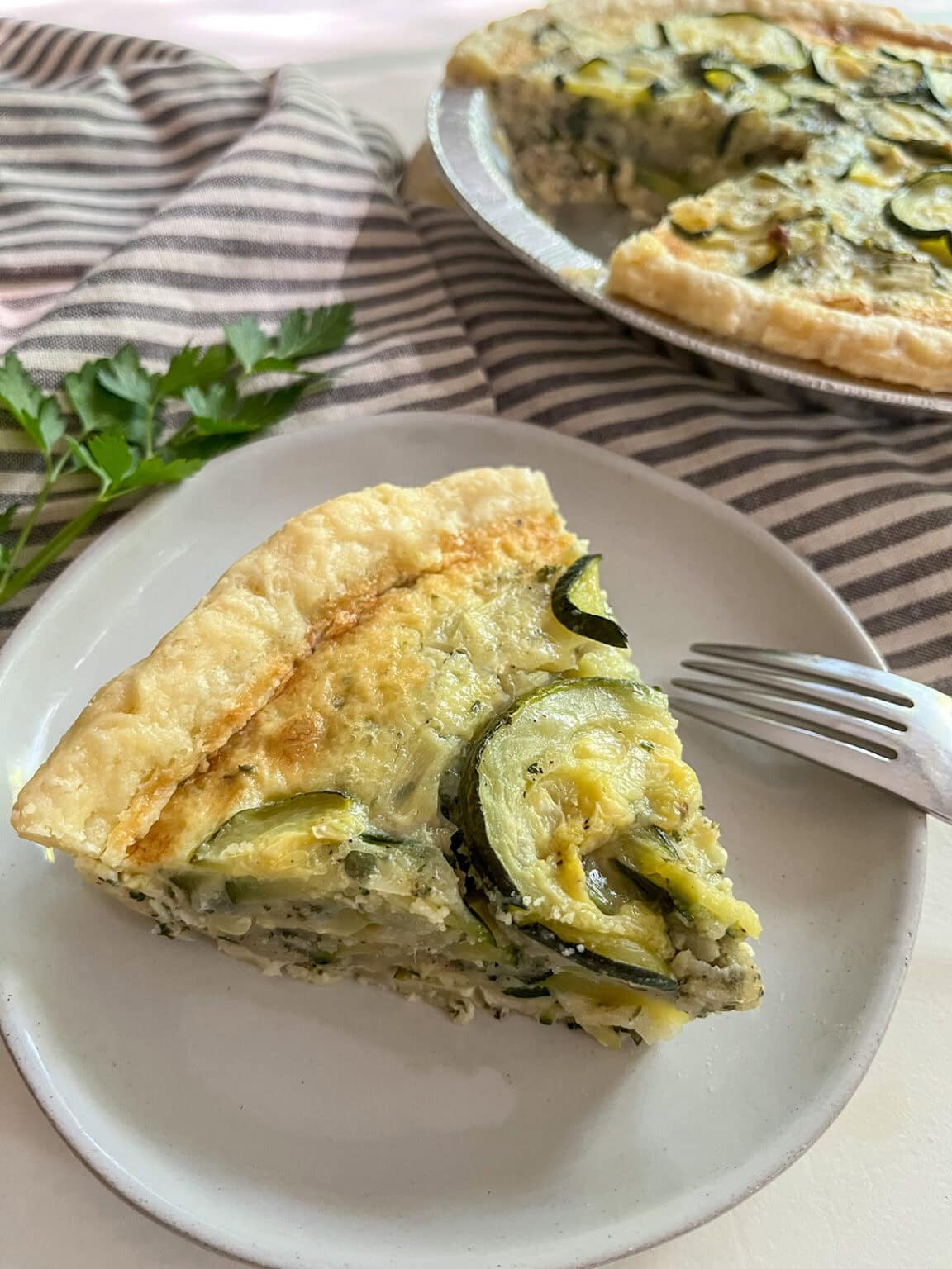 Zucchini Quiche Recipe - Up North Nosh