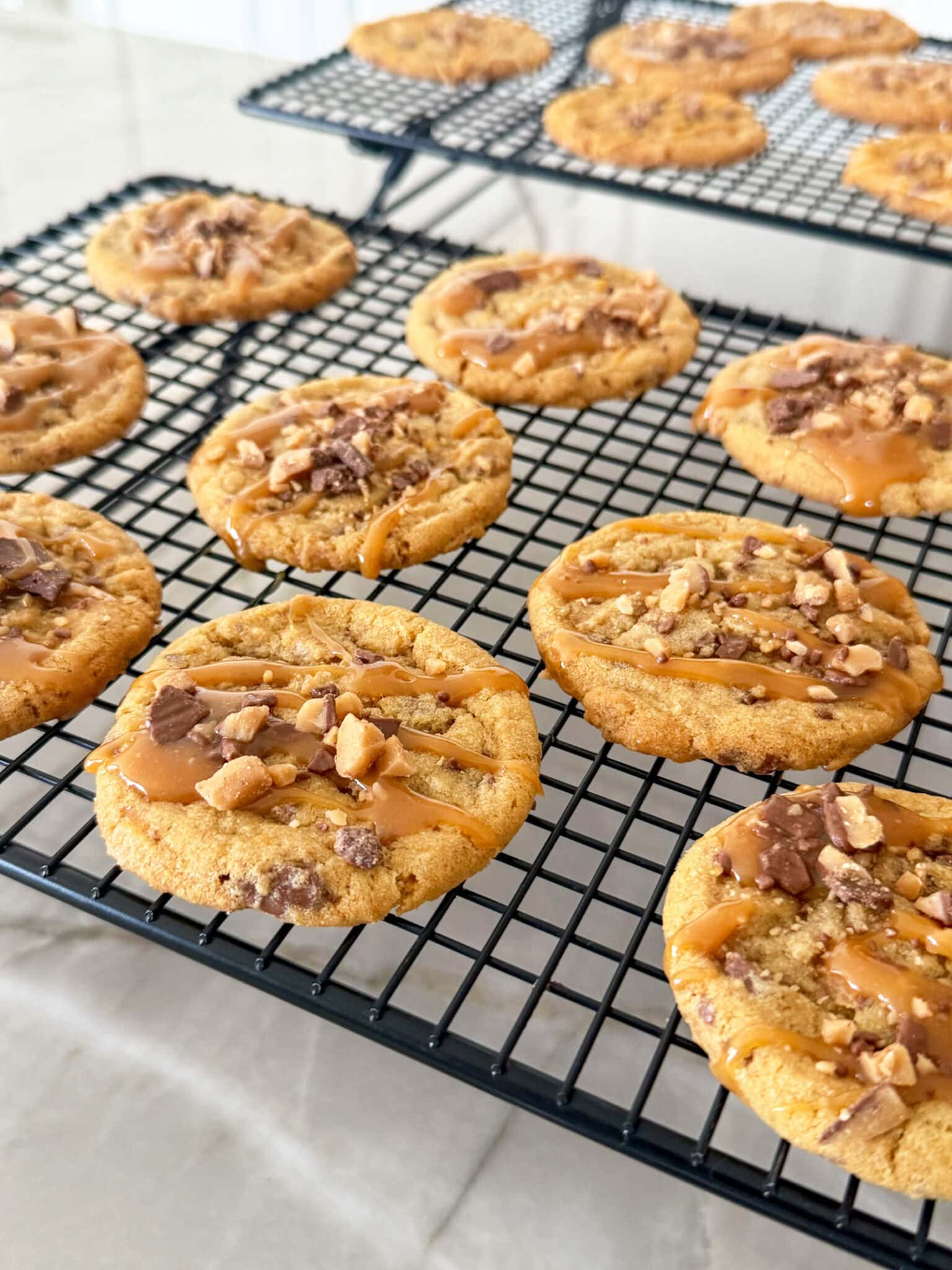 Heath Bar Cookies - Up North Nosh
