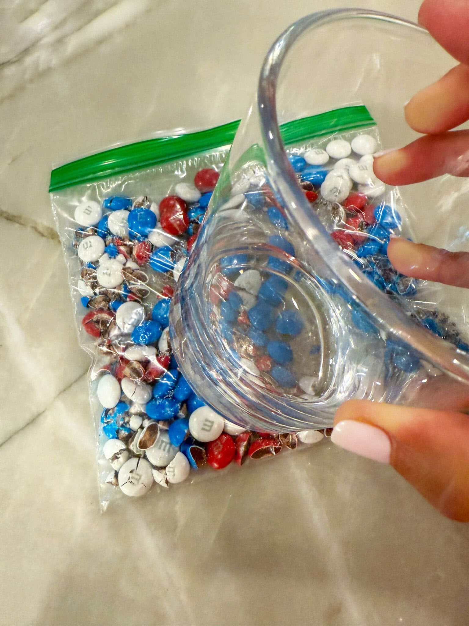 Patriotic Peanut Butter Bon-Bons - Up North Nosh